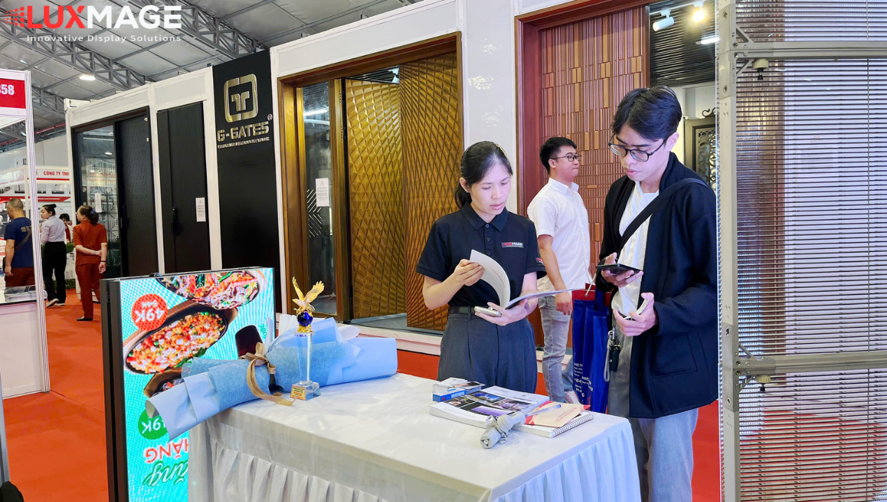 LUXMAGE Shines at Vietbuild Ho Chi Minh City 2025 with a Series of Breakthrough LED Display ...